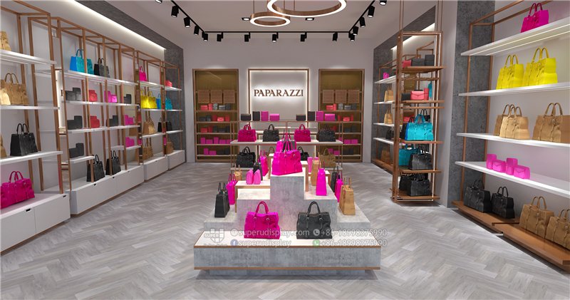 Paparazzi Handbag Store Design