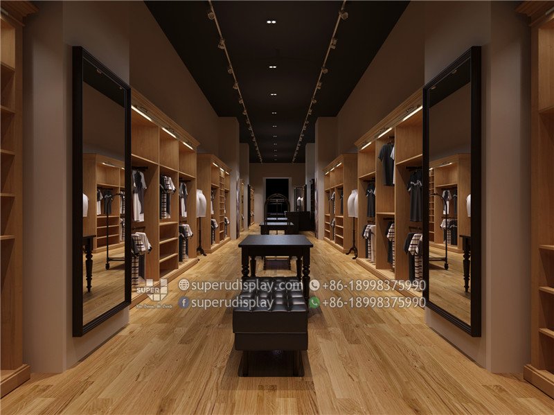 Hammer Smith menswear Store Interior Design & Shopfitting Manufacturing