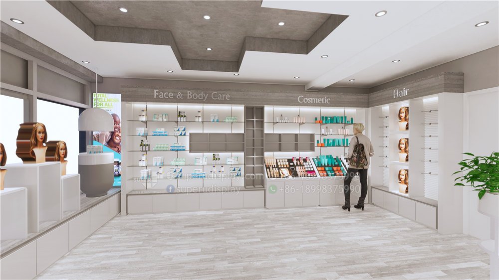 Natural Health Store Interior Design