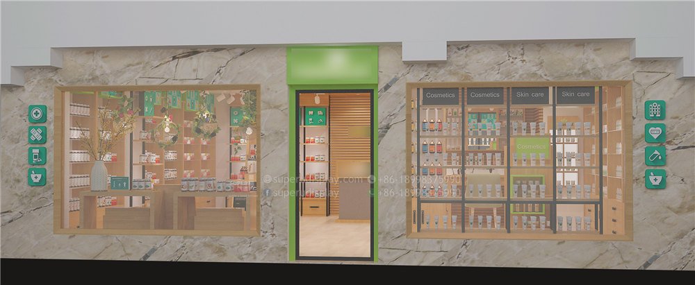 Natural Health Store Interior Design
