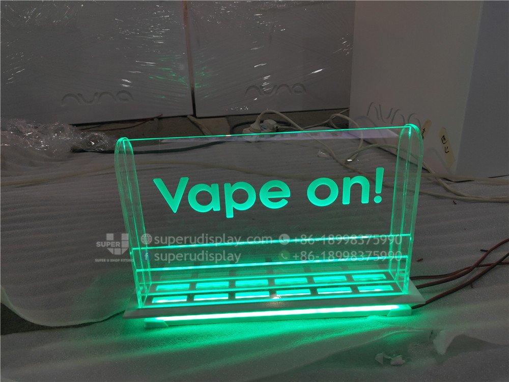 E-Cigarette Vaping Shop Kiosk Design & Manufacturing Project