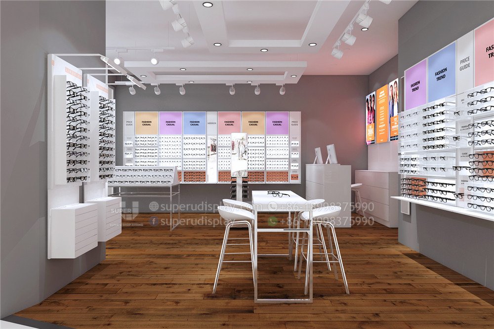 Super Premium Optical Optical Shop Furniture Design
