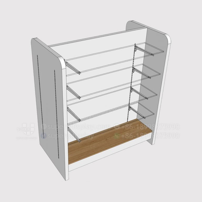 Custom Modern Wall Stand Modular Boutique Clothing Display Racks for ...