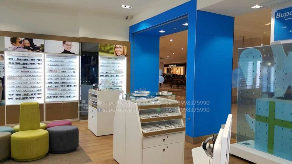Bupa Optical Store Display Furniture