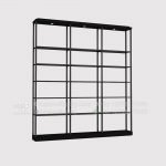 Custom Wall Mounted Swing Arms Hanger Carpet Display Rug Rack for ...