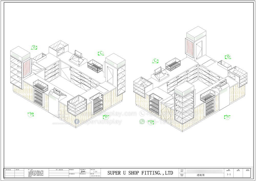 E-Cigarette Vaping Shop Kiosk Design & Manufacturing Project