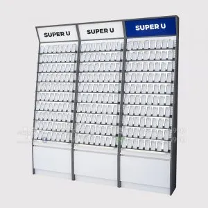 Custom Floor Standing Wall Cell Phone Case Display Rack Manufacturer ...