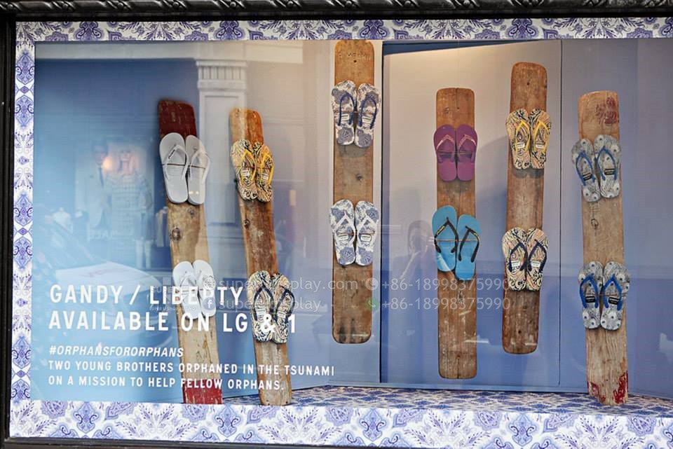 Gandys Flip Flop Display Rack Manufacturing