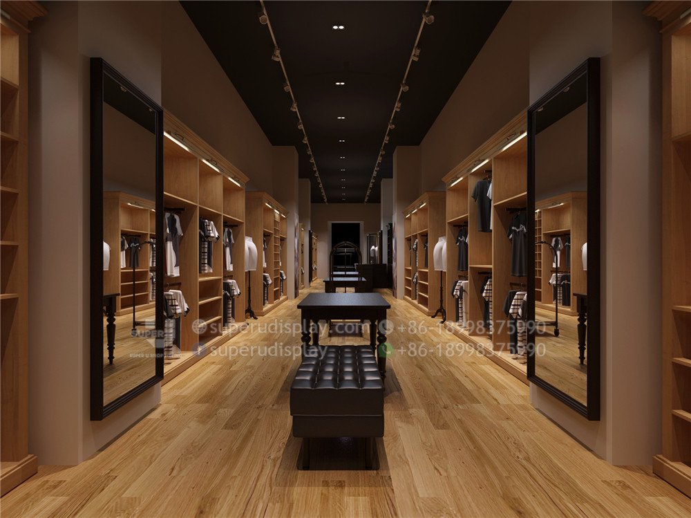 Borgioli Men's Suits Store Design & Shopfitting Manufacturing