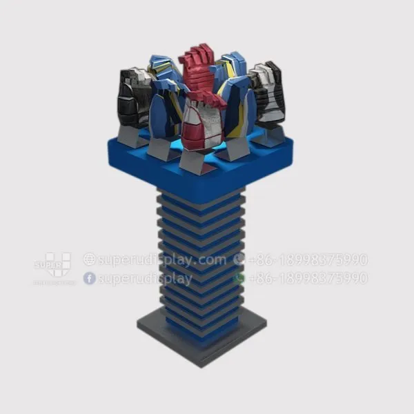 Custom Floor Ice Hockey Glove Display Stand Manufacturer Supplier