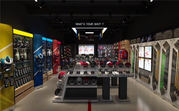 Rebel Retail Sports Store Shopfitting Manufacturing