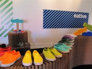 Native POS Retail Shoe Store Fixtures Manufacturing