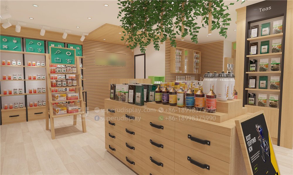 Natural Health Store Interior Design