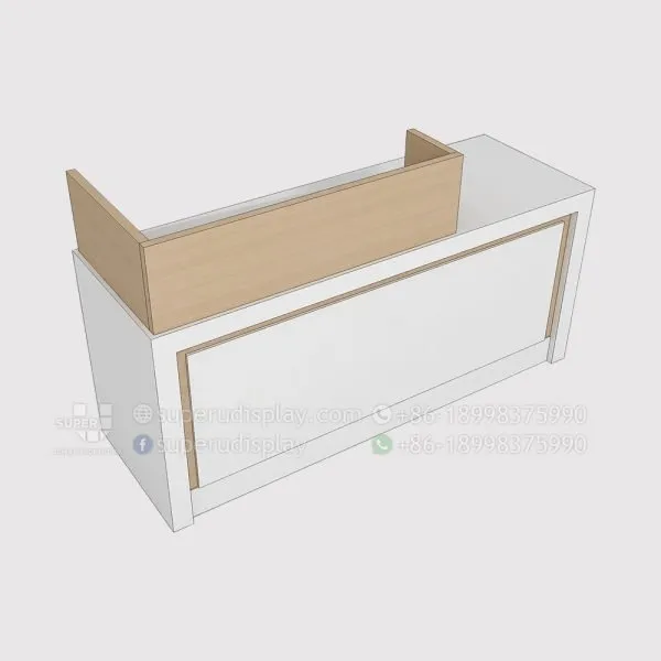 Custom Retail Optical Shop Cashier Table Manufacturer Supplier