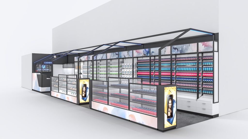 Samsung Franchise Retail Cell Phone Store Design and Display Furniture ...