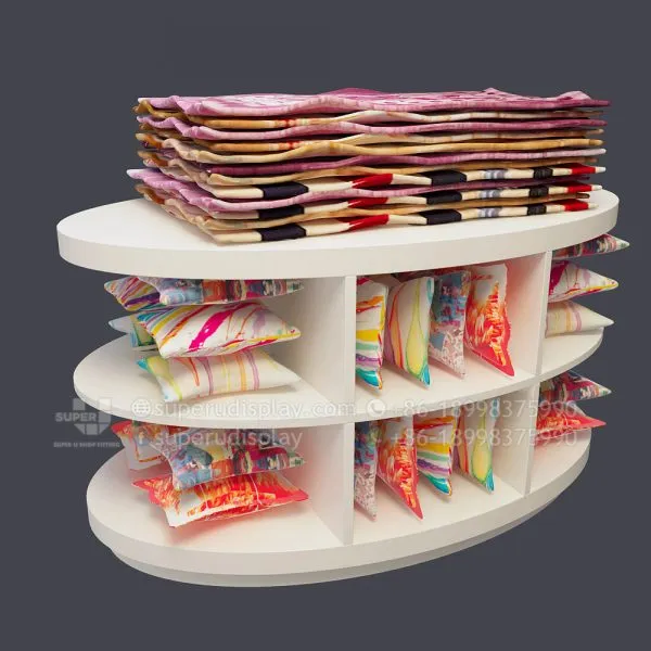 Custom POS Cushion Pillow Rack Gondola Showcase Manufacturer Supplier