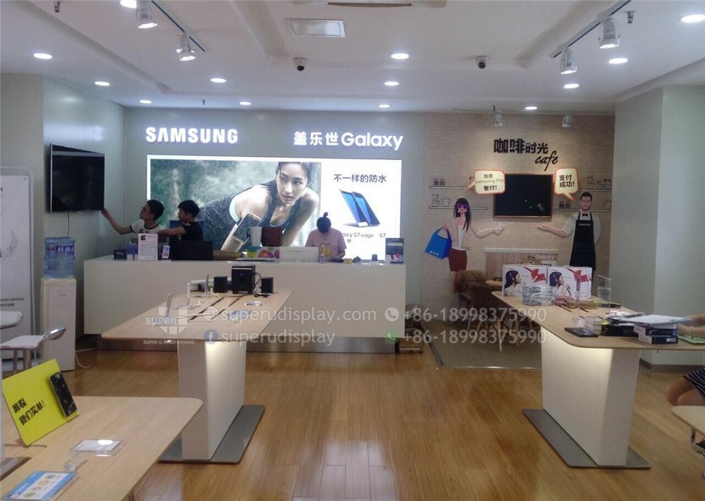 Samsung Franchise Retail Cell Phone Store Design
