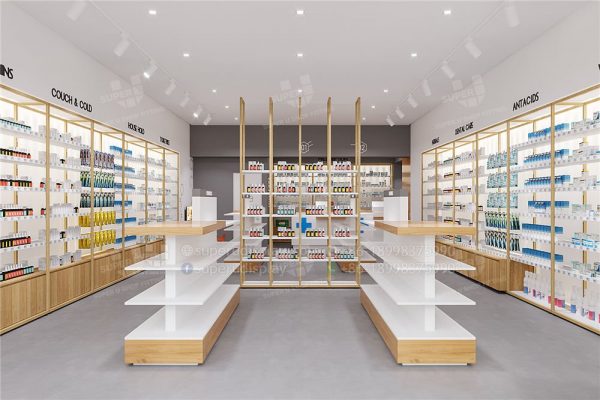 Natural Health Store Interior Design