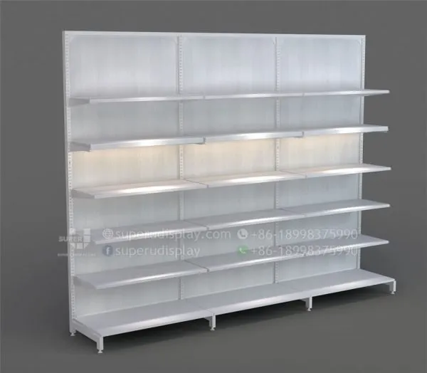 Custom Wall Stand Supermarket Kitchenware and Table Ware Display Shelf ...