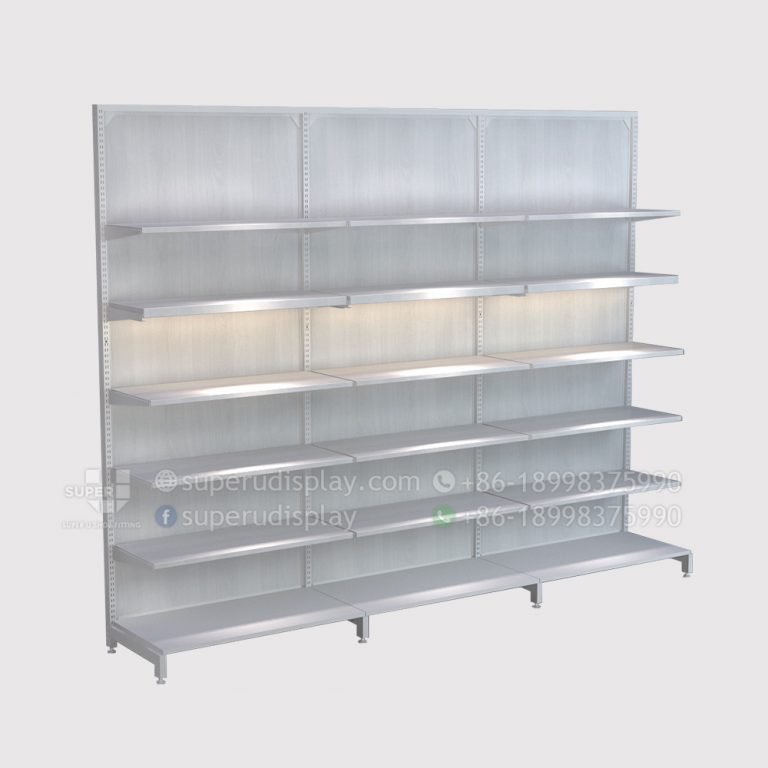 Custom Customized White Retail Shelves Pillar Rack for Retail Shop ...