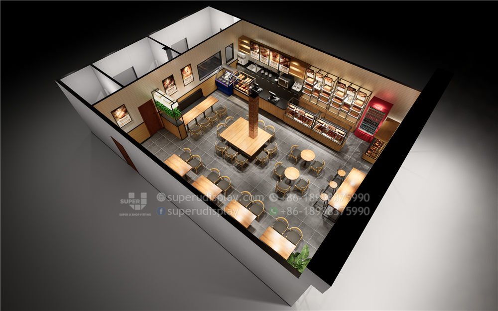 Bread Talk Bread & Bakery Shop Design