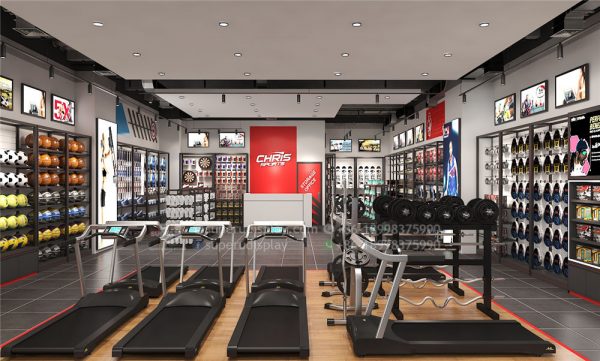 Rebel Retail Sports Store Shopfitting Manufacturing