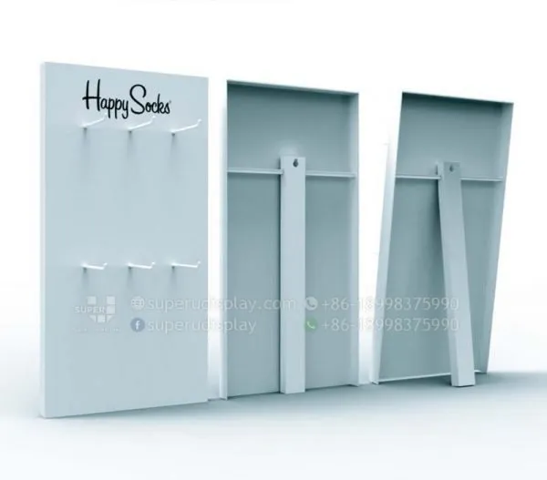 Custom Countertop Steel Two Side Retail Socks Displays Manufacturer ...