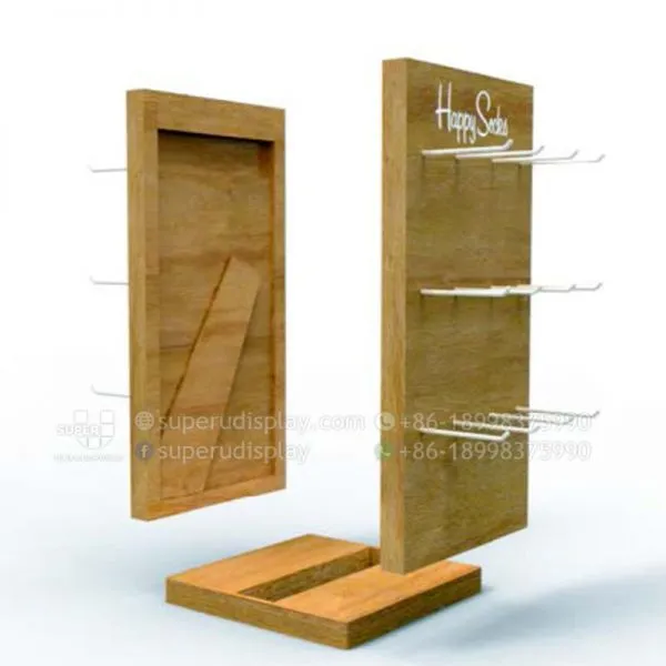 Custom Countertop Two Side Socks Display Rack Manufacturer Supplier
