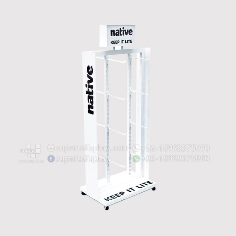 Custom Freestanding Gondola Retail Clothing Display for Menswear for ...
