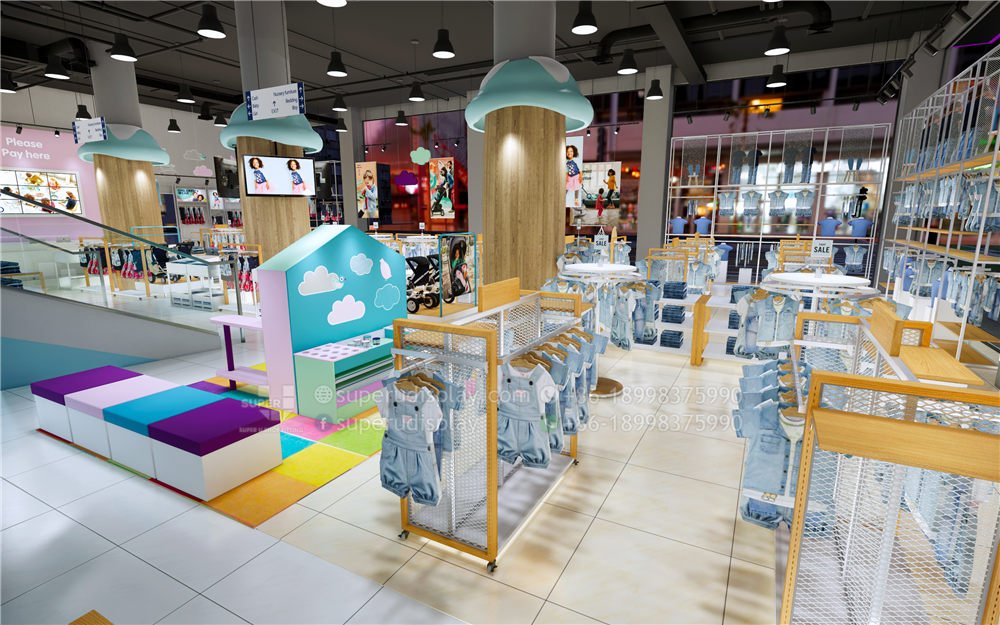 FunTime Children Clothing Store Design