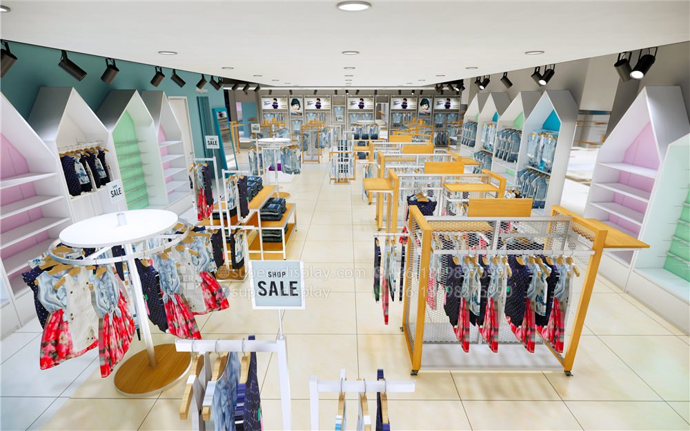 FunTime Children Clothing Store Design