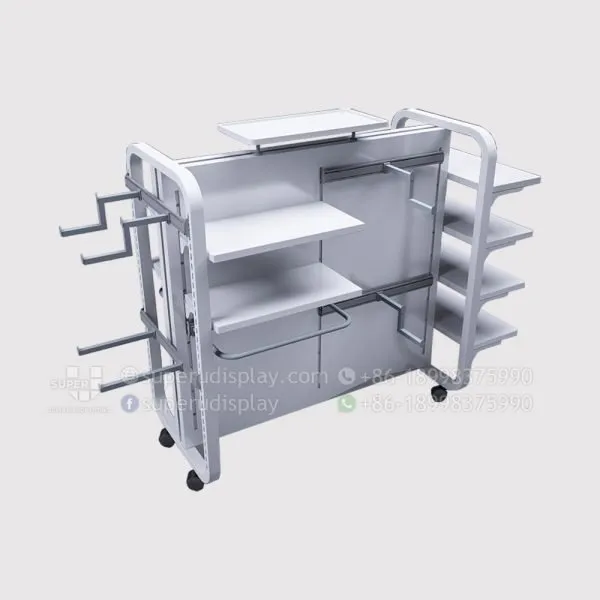 Custom Gondola Retail Clothing Racks for Kids Store Manufacturer Supplier