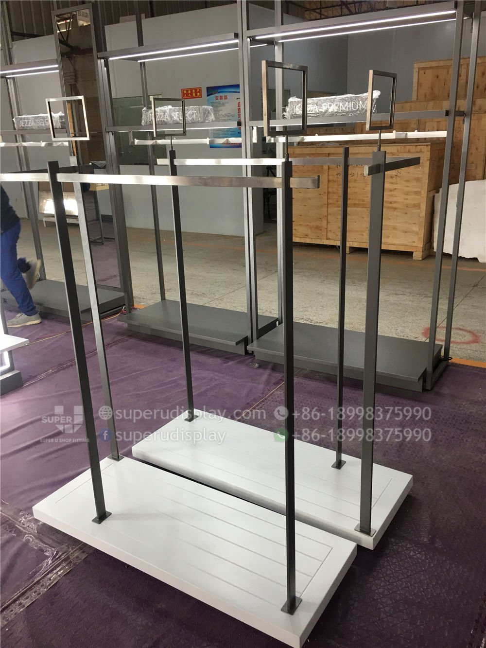 Jezza Cloth Shop Interior Design & Shop Fittings Manufacturing