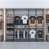 Custom Modern Wall Stand Modular Boutique Clothing Display Racks for ...