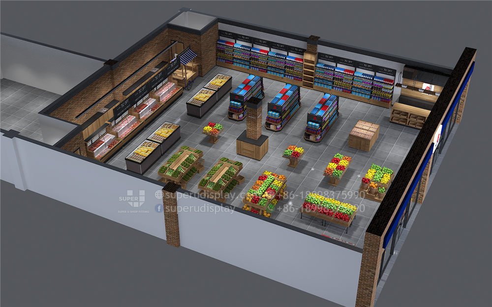 Muroj Fruit and Vegetable Shop Design
