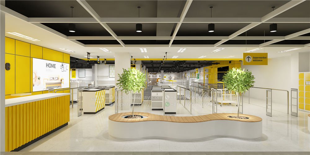 One Stop Shop Supermarket Interior Design