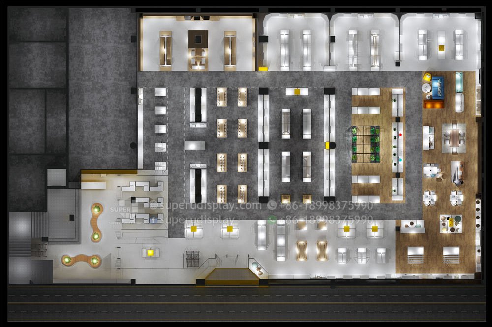 One Stop Shop Supermarket Interior Design