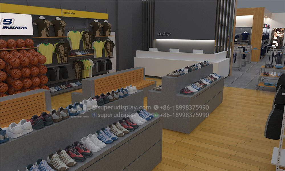Rapid Retail Fashion Store in Shopping Mall Interior Design