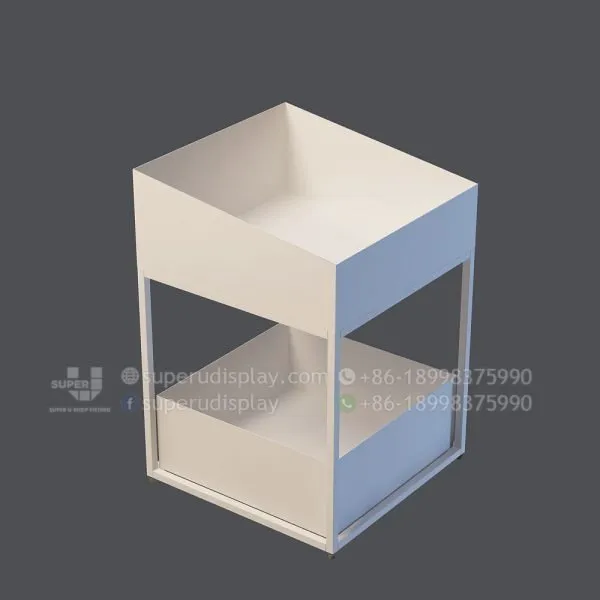 Custom Square Promotion Display Bin Manufacturer Supplier