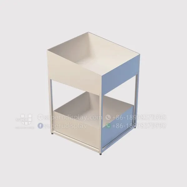 Custom Square Promotion Display Bin Manufacturer Supplier