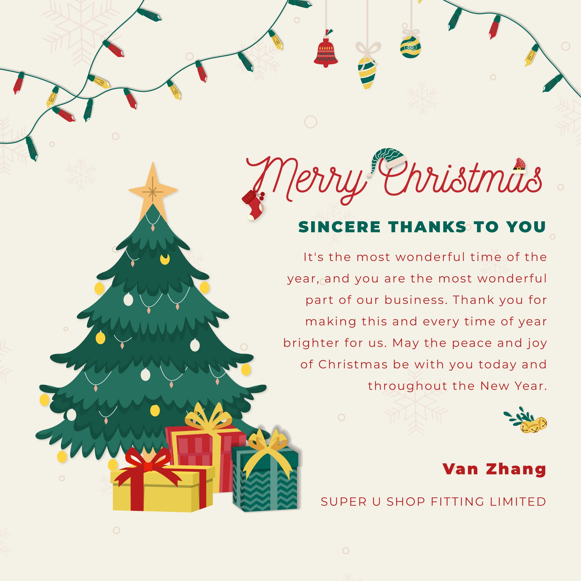Corporate Christmas Thank You Quotes Christmas Thank You Message