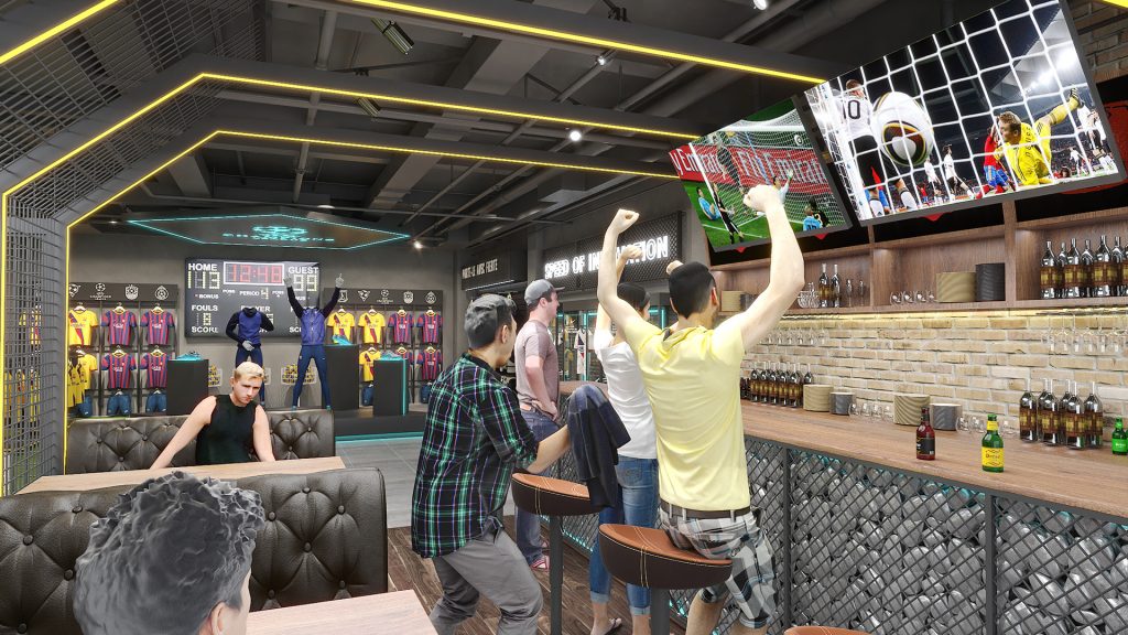 Patel Sport Store Interior Design Project