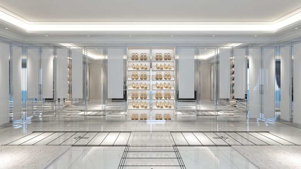 Luxurious Celebrity Dressing Room Design for Avti Villa Project