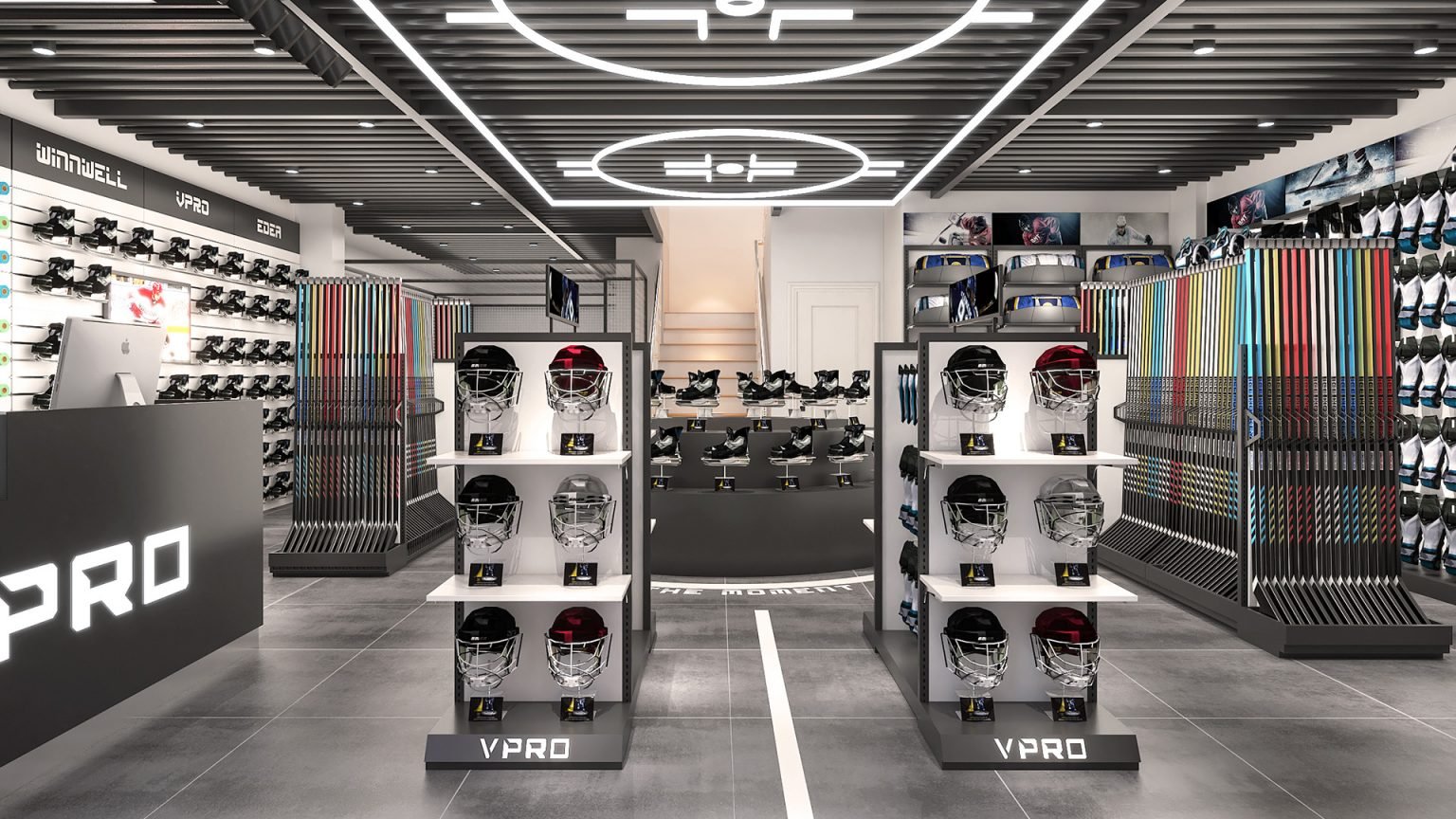 Patel Sport Store Interior Design