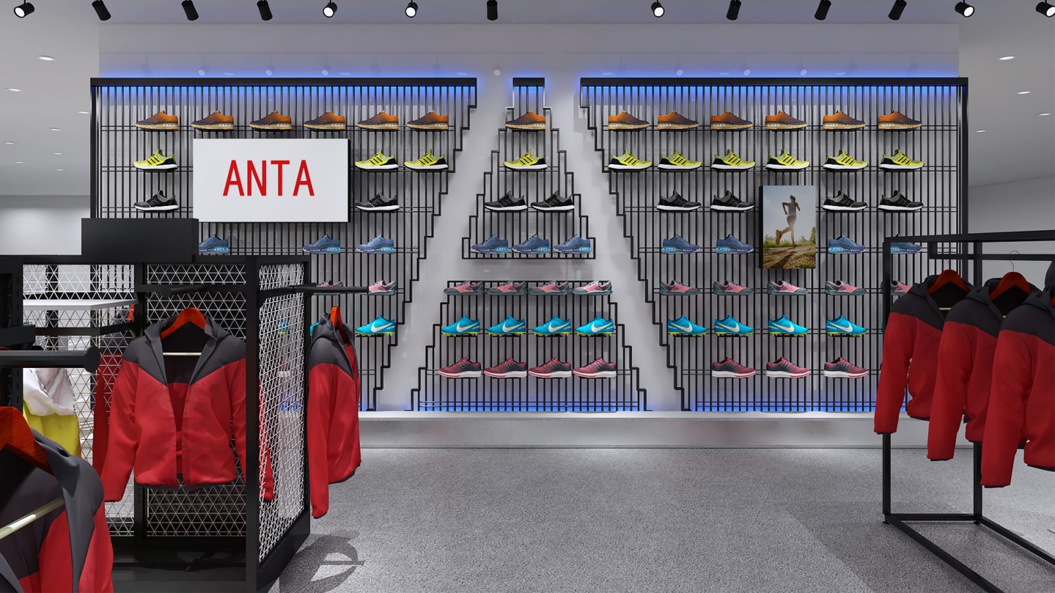 Patel Sport Store Interior Design