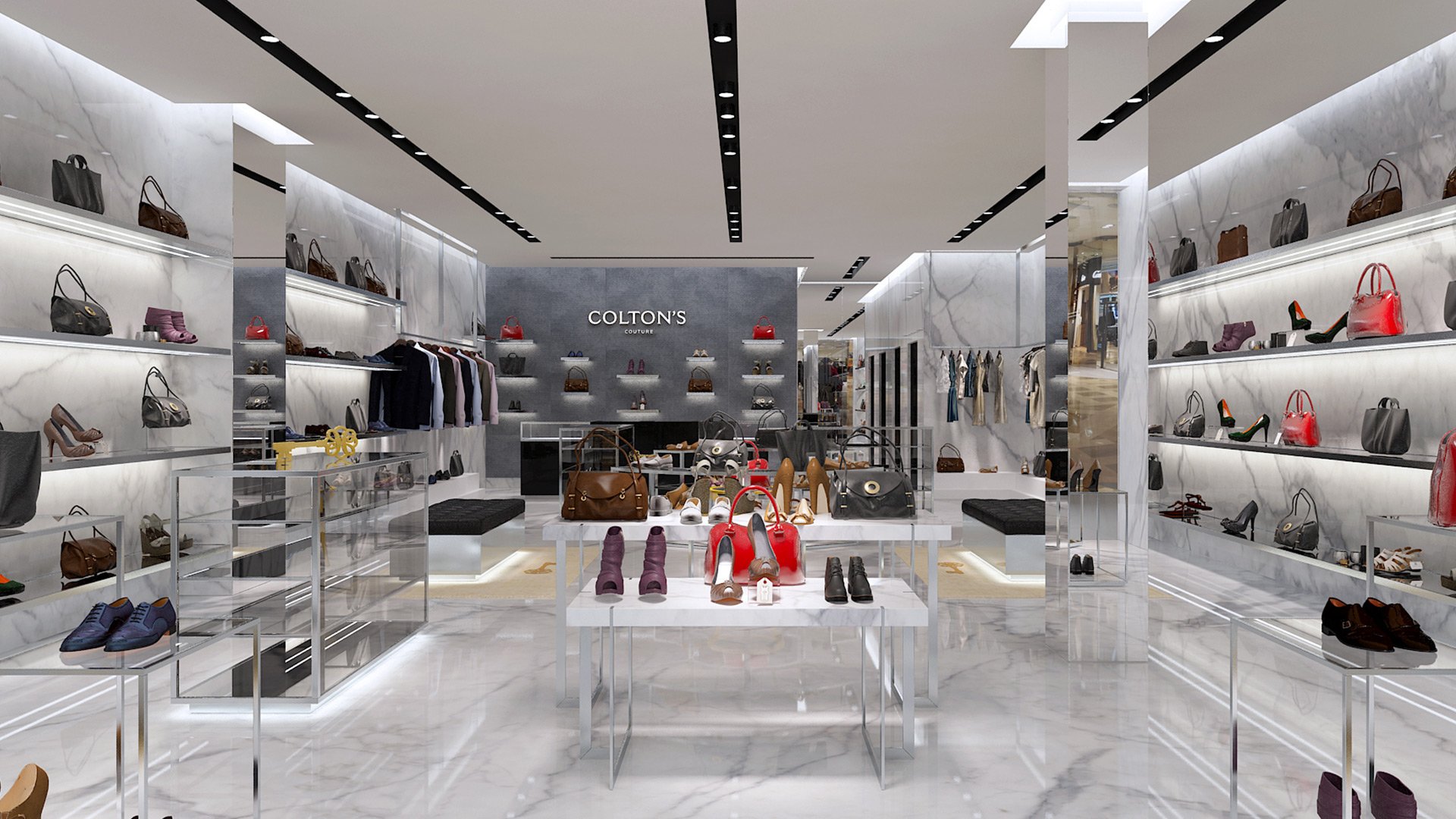 Colton Luxury Bag Shop Design Project