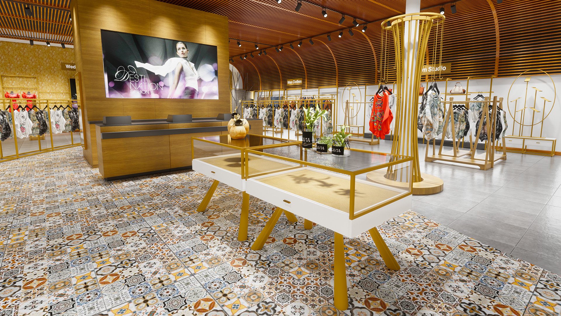 Classique Ladies' Clothing Store Design and Shopfitting Manufacturing