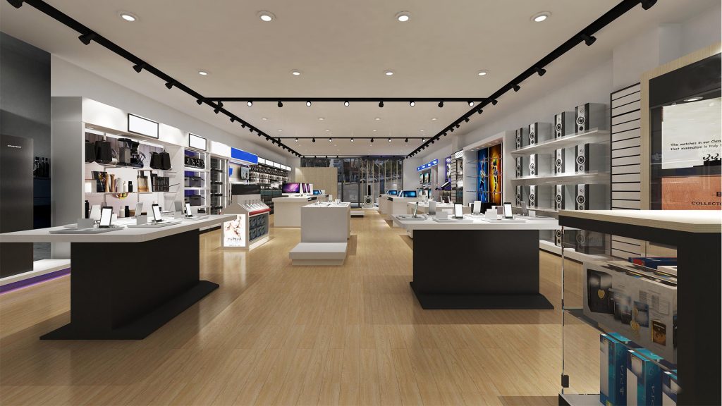 Handy Centrale Phone Accessory & Electronic Showroom Design