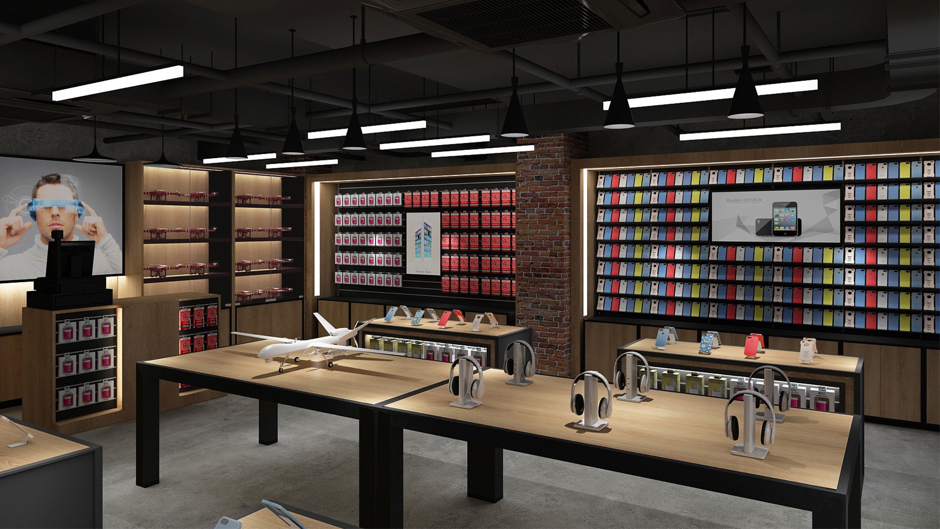 Lego Retail Video Game Store Display Case Manufacturing