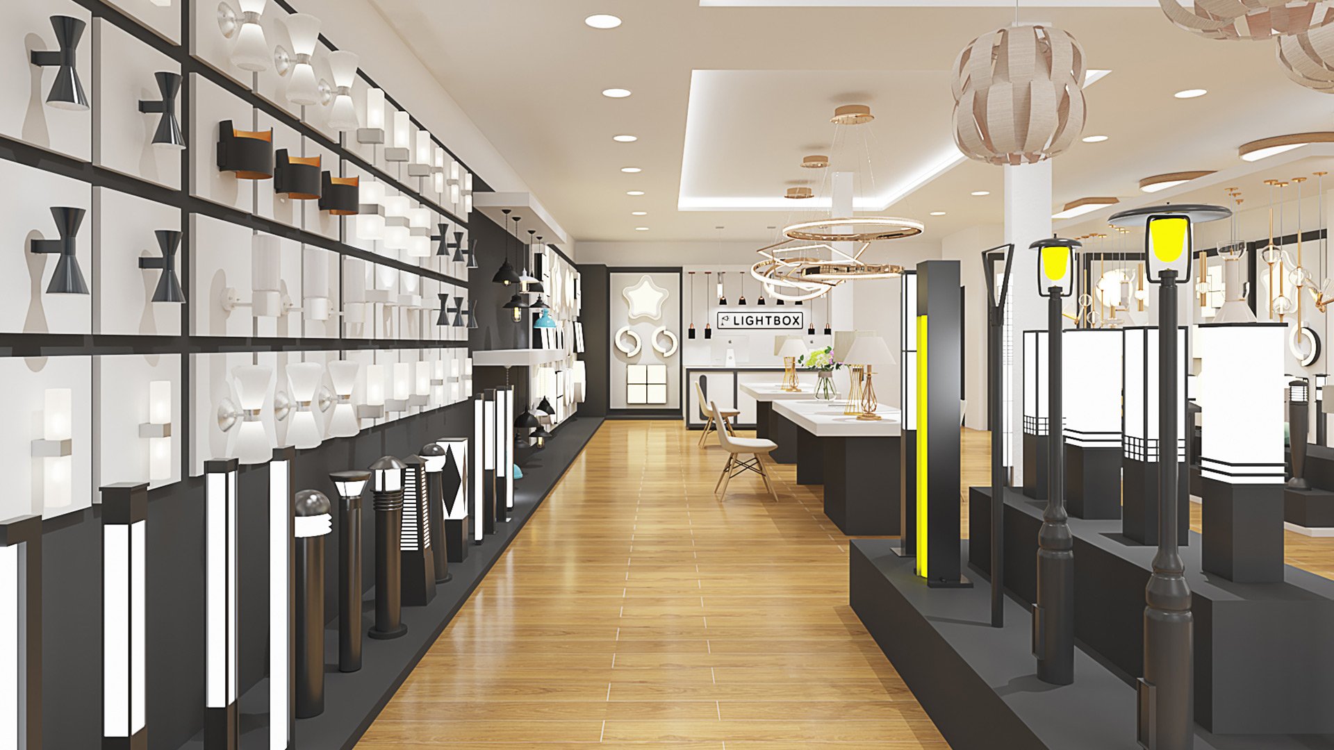 Modern STOP4 Shopping Mall Interior Design Project